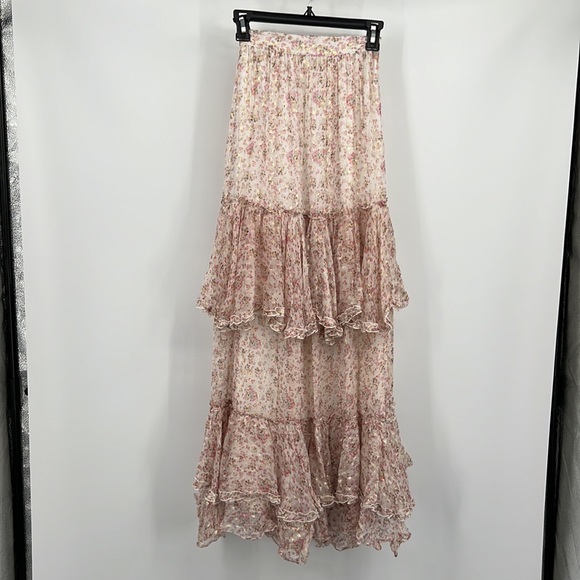 Rococo Sand | Skirts | Rococo Sand Vie Maxi Skirt In Off White Pink ...
